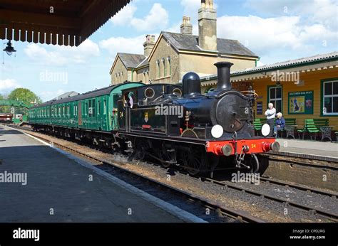 Adams O2 Class Calbourne At Alresford Mid Hants Railway Calbourne