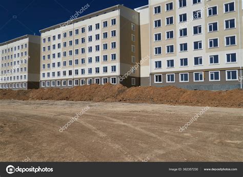 Construction Process Development House Area Land Grading Earthwork