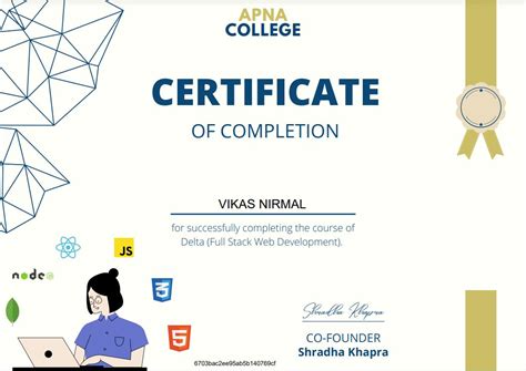 Vikas Nirmal On Linkedin Successfully Completing The Course Of Full