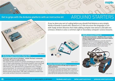 robotics at maplin get to uk maker and download this full guide as a pdf robot