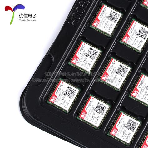 Купить микросхема 全新原装 sim800c 四频gsm gprs模块 无线收发芯片arduino simcom в