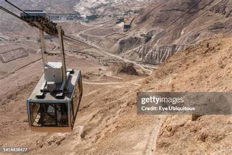 Masada Cable Car Photos And Premium High Res Pictures Getty Images