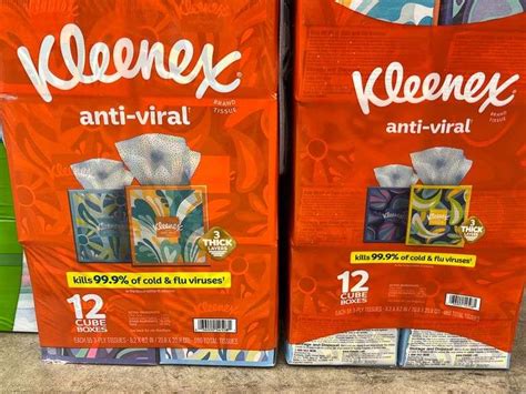 9 Packs Of Assorted Facial Tissues Earls Auction Company