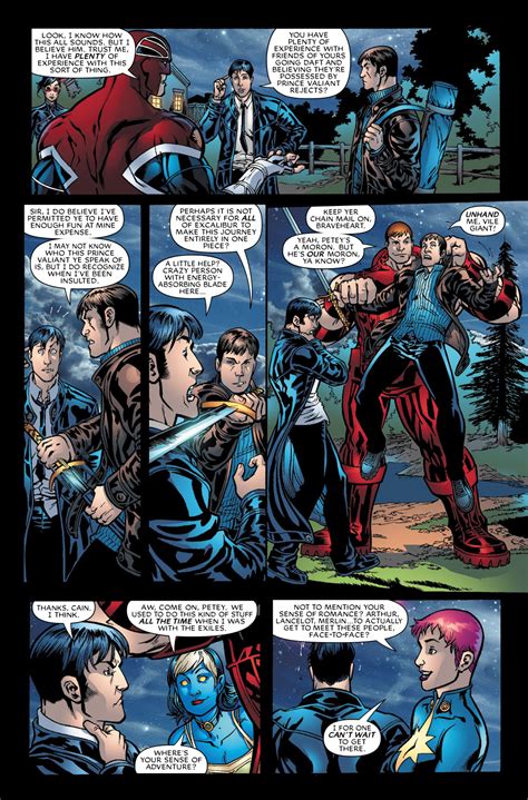 Read Online New Excalibur Comic Issue 11