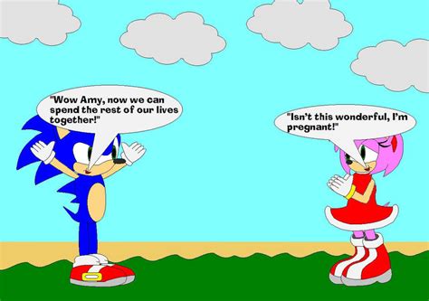 Sonic Gets Amy Pregnant V2 By Droctogonapus123 On Deviantart