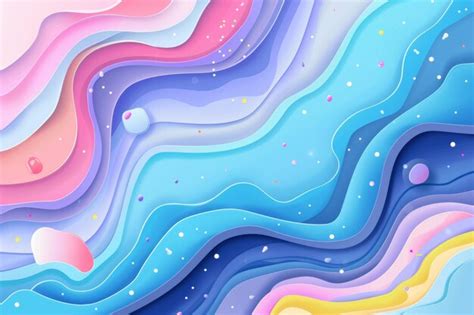 Colorful Abstract Wave Pattern Design For Creative Backgrounds Premium Ai Generated Image