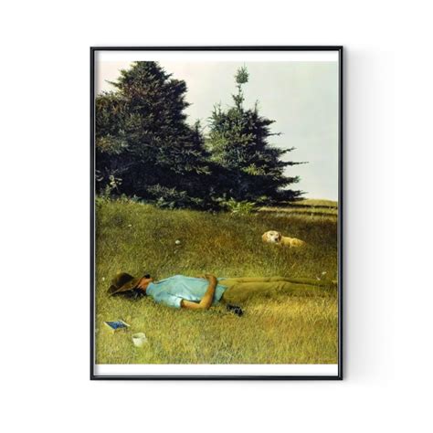 Distant Thunder Andrew Wyeth Premium Matte Vertical Poster Digital