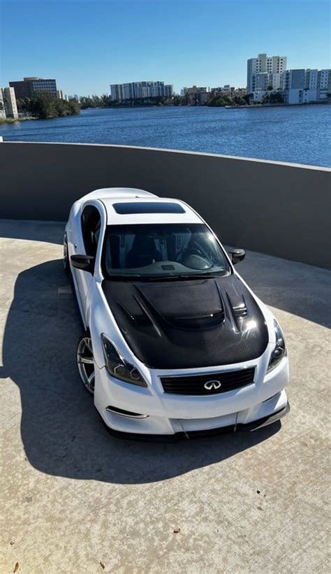 G37 Coupe Ground Attack Hood Zociety