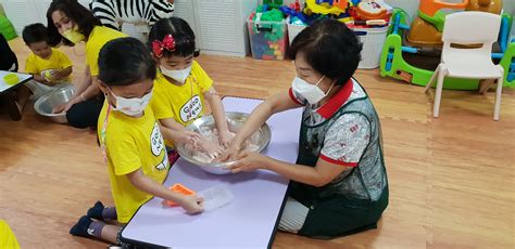 주향교회 05 교회학교 유치부 입욕제 만들기