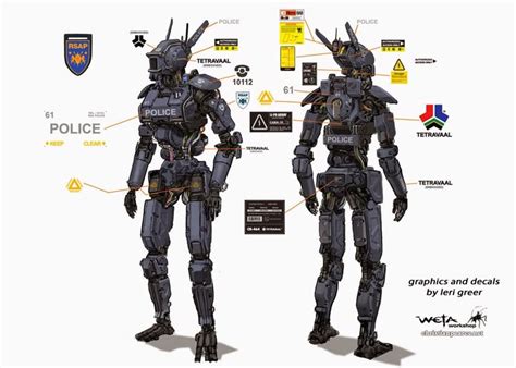 Chappie Concept Art Part 1 Robot Concept Art Concept Art Robot Art