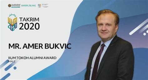 Amer Bukvić Dobitnik Malezijskog Priznanja Alumni Laureate Award