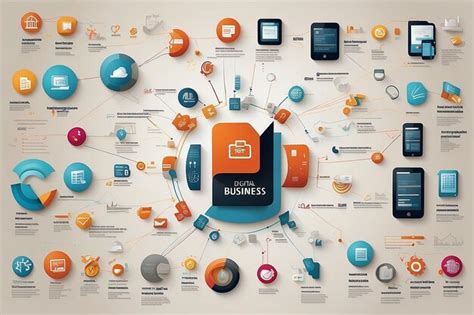 Digital Business Applications Premium Ai Generated Image