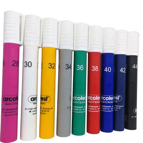 Arcotest Surface Tension Dyne Test Pen For Plastic Film 28 60 Mnm Oem