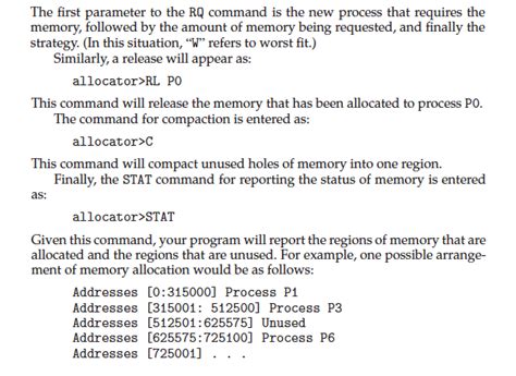 contiguous memory allocation in section 9 2 we