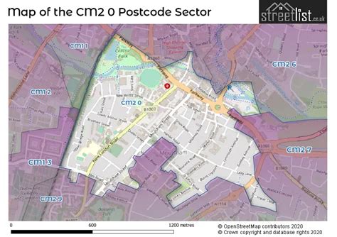 Cm2 0 Postcode Sector Your Complete Guide Streetlist