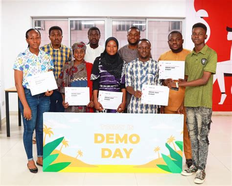 Nigeria Gomycode Tech Demoday Projects Graduation Gomycode