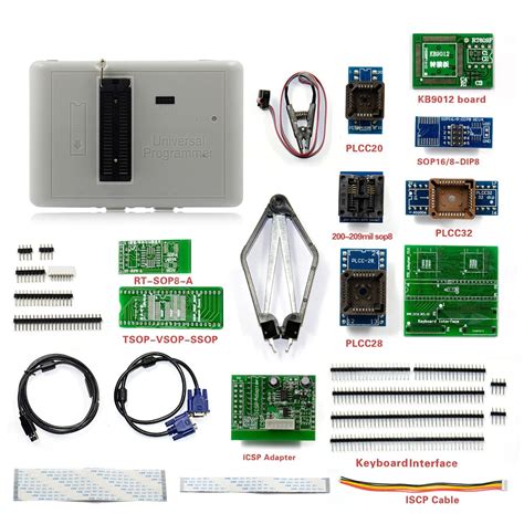 Rt809h Universal Programmer Emmc Nand Flash Programmer With 36 Adapters