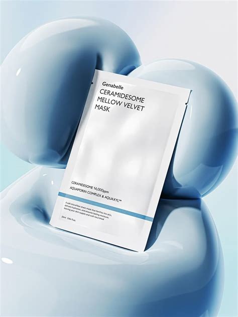 Ceramide Velvet Microfiber Face Mask Sheet In 2025 Cosmetic Design
