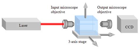 1 Coupling Setup For Waveguide Characterization Download Scientific
