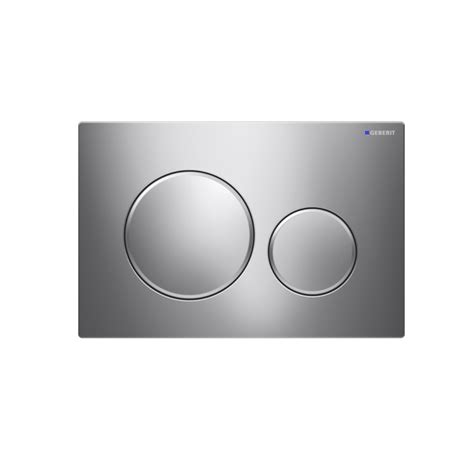 Geberit Betätigunsplatte Sigma 20 chrom matt/glänzend - Bauzone24