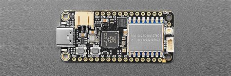 Feather Of The Day Adafruit Feather Rp2040 With Rfm95 Lora Radio