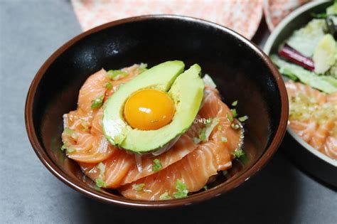 류수영 아보카도 연어덮밥 만들기 간초소스 생연어 요리 네이버 블로그