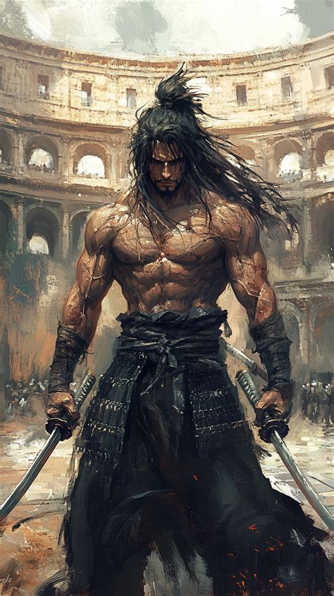 Samurai Warrior Samurai Warrior Fantasy Art Warrior Samurai Art