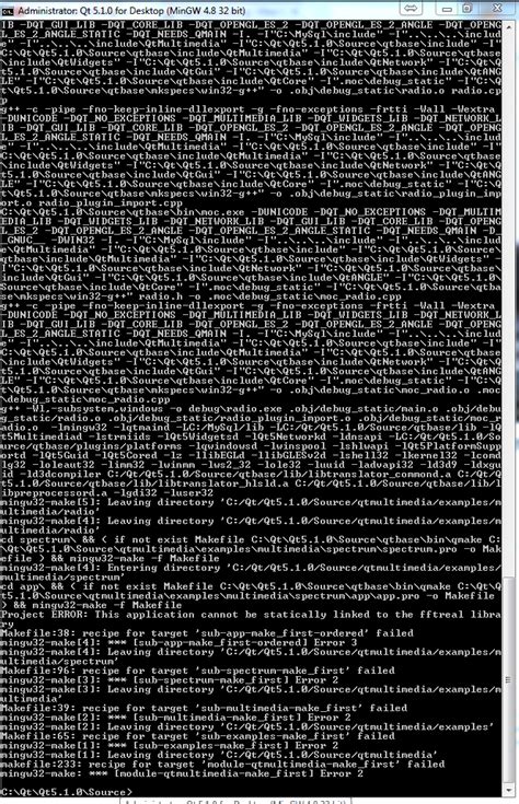 Qt Qt510 Static Linking This Application Cannot Be Statically