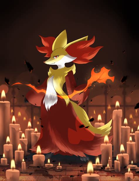 Delphox Pokemon Wallpaper