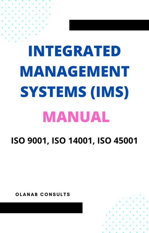 Integrated Management Systems IMS Manual