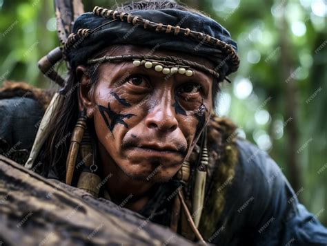 Premium Photo Native Tribes And Jungle Survival
