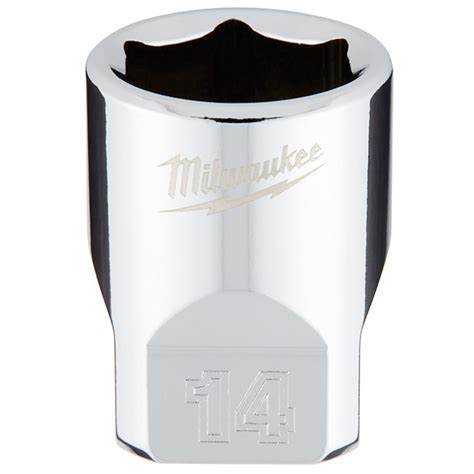 Milwaukee 45 34 9040 14 Drive 14mm Metric 6 Point Standard Socket