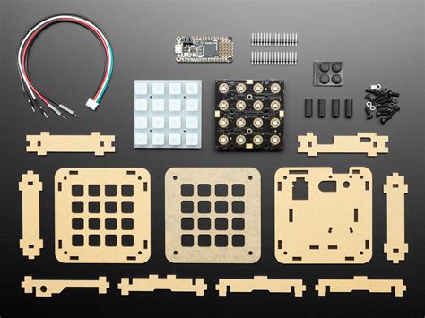 using an adafruit neotrellis keypad with mqtt darth null