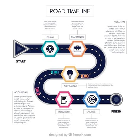 Road Timeline Vectors And Illustrations For Free Download Freepik