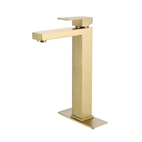 Aimadi Single Handle Deck Mount Roman Tub Faucet With Deckplate Single Hole Brass Tub Fillers In