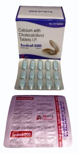 Sedcal 500 Tablets At ₹ 59box Cholecalciferol Granules In Ahmedabad