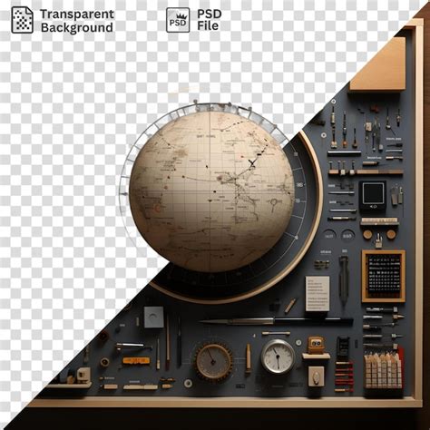 Premium Psd Premium Of Pi Mathematical Day Set Up On A Table