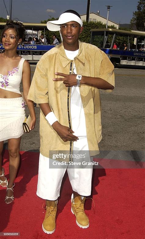 Nick Cannon During The 2002 Teen Choice Awards Arrivals At The
