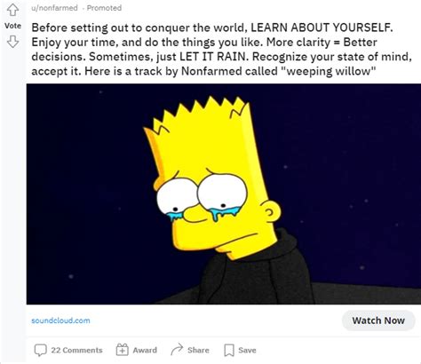 The Bart Simpson Crying Just Tied It All Together Not Even Gonna Talk About Copyright R