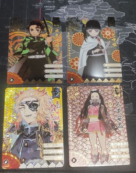 Demon Slayer Cards Tgr And Ur Hobbies And Toys Toys And Games On Carousell