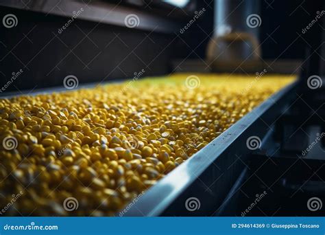 Corn Kernels In Macro Ai Generated Stock Illustration Cartoondealer