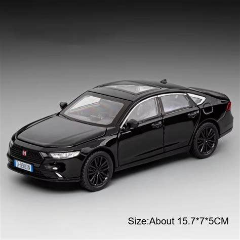 132 Scale Honda Accord Toy Car Models Alloy Diecast Pull Back Sound