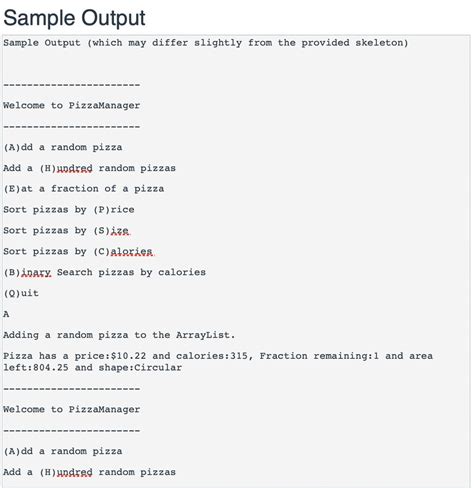 Pizza Simulation Assignment In Java Codersarts