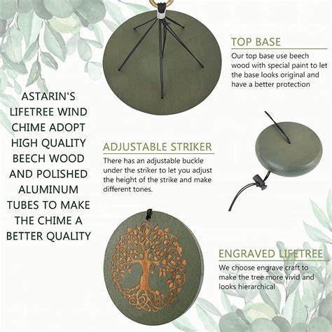 Astarin Simpáticas Campanas De Viento Para Exteriores Yaxa Colombia