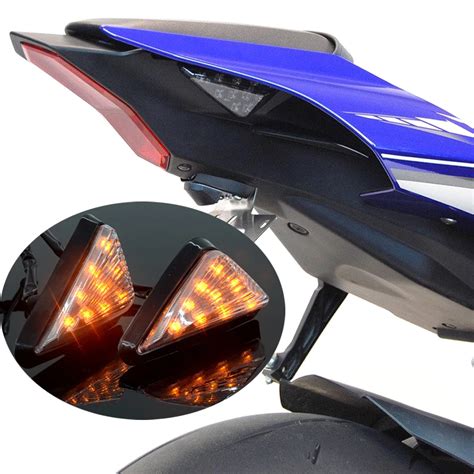 Yamaha R6 Integrated Tail Light 2 Motorcycle Led Lights Suitable For