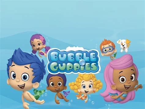 Bubble Guppies Triple Track Train Race