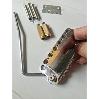 Bridge Tremolo Gandl Dual Fulcrum Vibrato Original Full Set Shopee