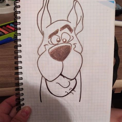 Scooby 2 Ink Cartoon Coloring Pages Cartoon Drawings Disney Art