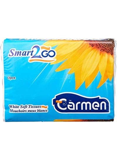 3 Carmen Smart To Go Soft Tissues 1 Smart 24 Wet Wipes Price In Egypt