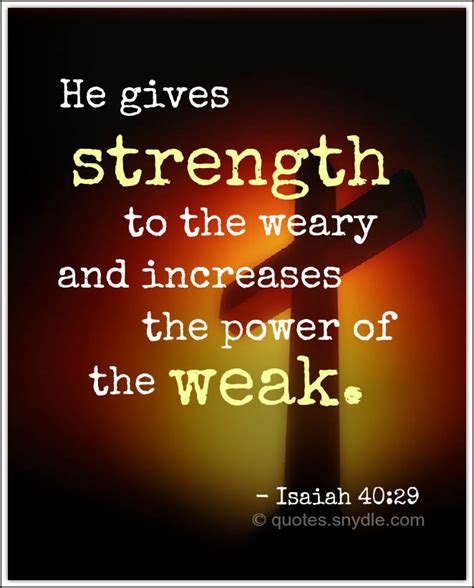 Bible Quotes About Strength With Image Quotes And Sayings